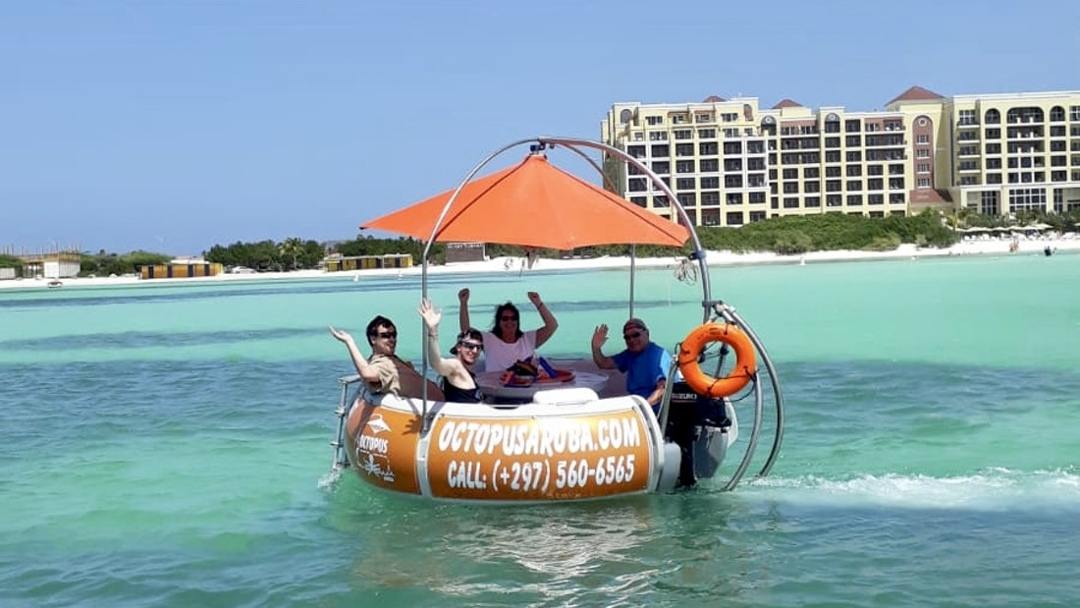 VisitAruba.com - Aqua Donut Private Boat - Octopus